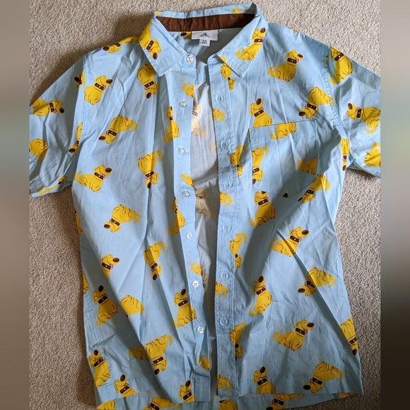 Disney | Shirts | Disney Parks Up Doug Button Up | Poshmark